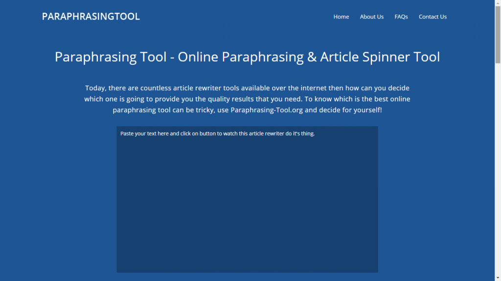 Best Online Paraphrasing Tool Can Be Used for Free | Plagerism Checker