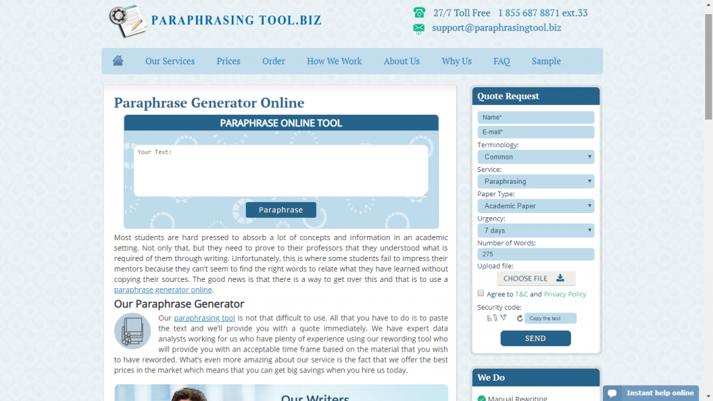 Best Online Paraphrasing Tool Can Be Used for Free | Plagerism Checker